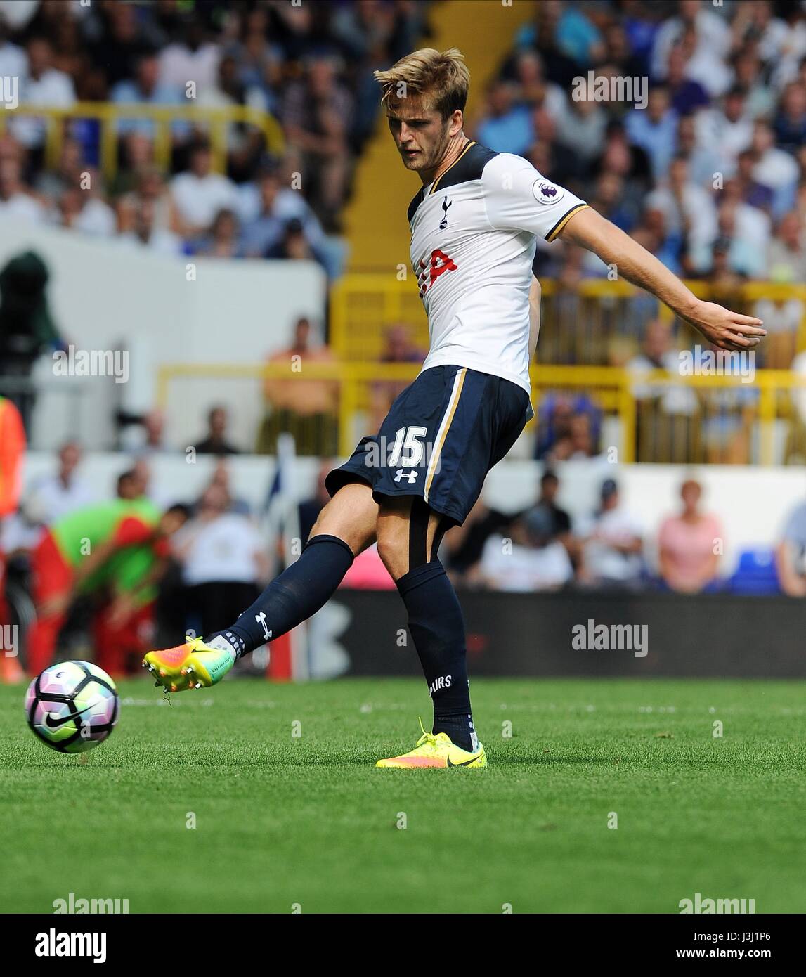 ERIC DIER OF TOTTENHAM HOTSPUR TOTTENHAM HOTSPUR V LIVERPOOL WHITE HART ...