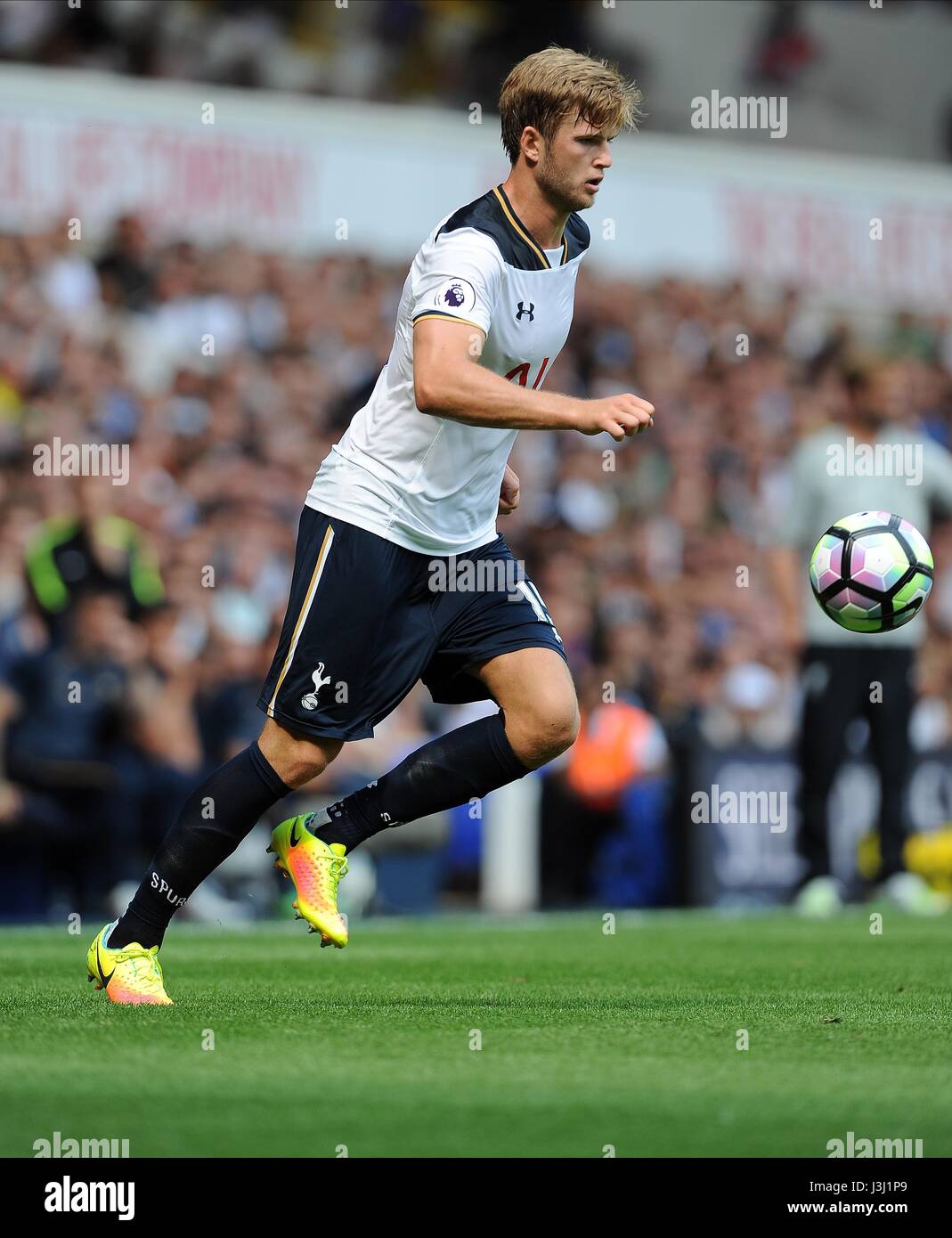 ERIC DIER OF TOTTENHAM HOTSPUR TOTTENHAM HOTSPUR V LIVERPOOL WHITE HART ...
