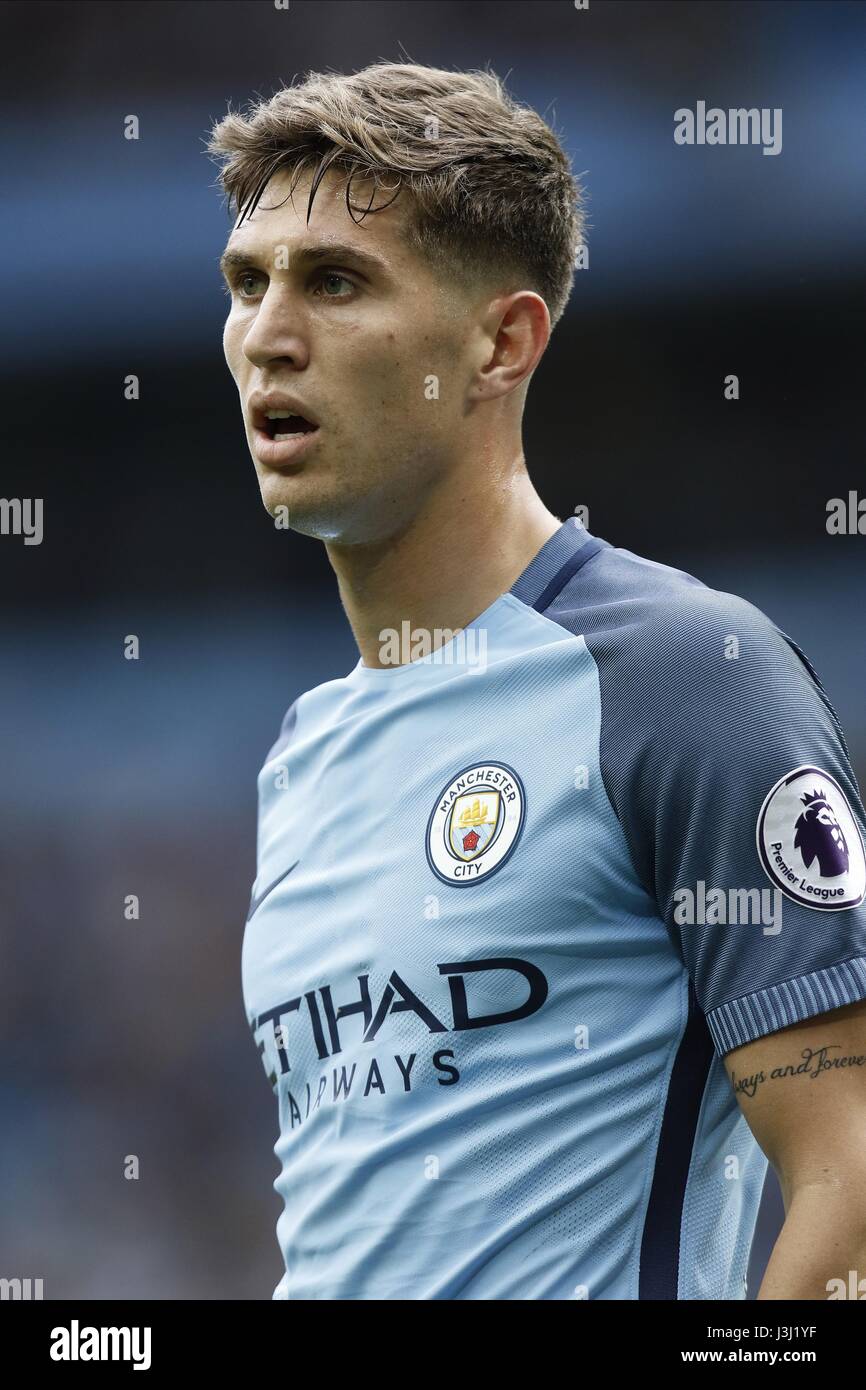 JOHN STONES MANCHESTER CITY FC MANCHESTER CITY FC ETIHAD STADIUM ...