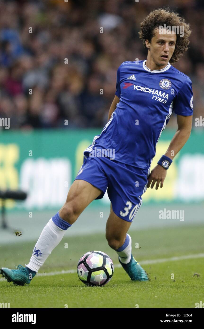 DAVID LUIZ CHELSEA FC CHELSEA FC KCOM STADIUM HULL ENGLAND 01 October ...