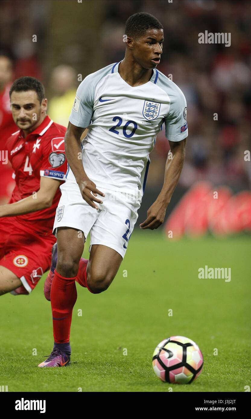 MARCUS RASHFORD ENGLAND MANCHESTER UNITED FC ENGLAND & MANCHESTER ...