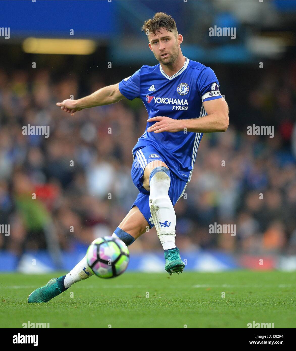 GARY CAHILL OF CHELSEA CHELSEA V MANCHESTER UNITED STAMFORD BRIDGE ...