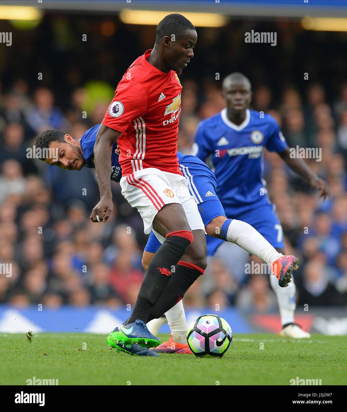ERIC BAILLY OF MANCHESTER UNIT CHELSEA V MANCHESTER UNITED STAMFORD ...