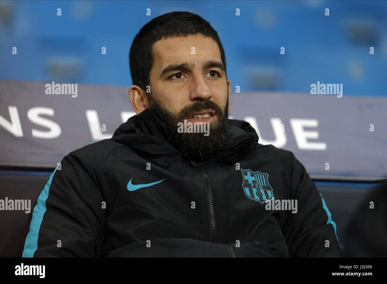 ARDA TURAN FC BARCELONA FC BARCELONA ETIHAD STADIUM MANCHESTER ENGLAND ...