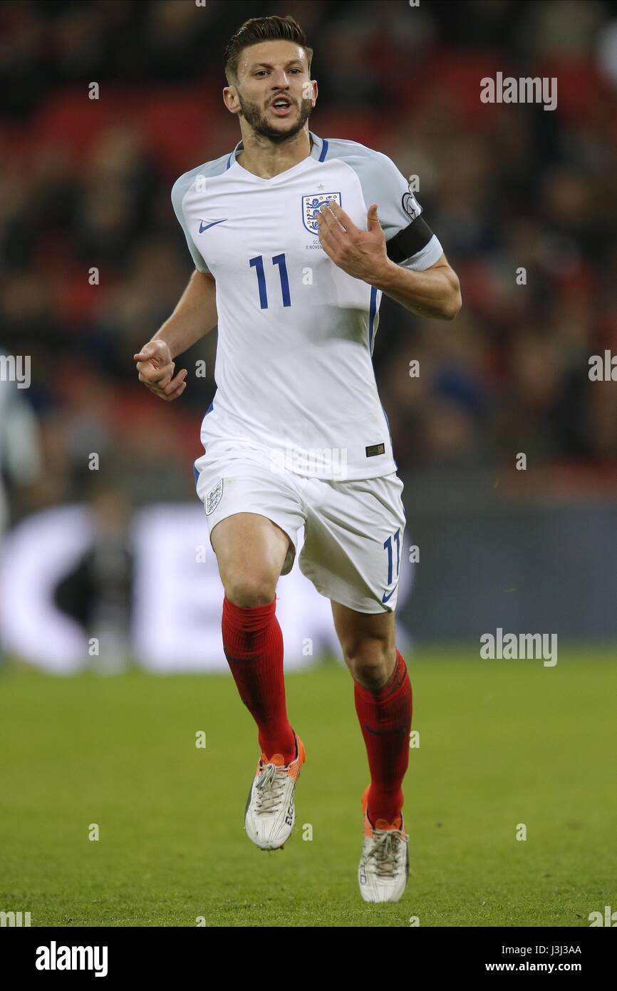 ADAM LALLANA ENGLAND LIVERPOOL FC ENGLAND & LIVERPOOL FC WEMBLEY ...