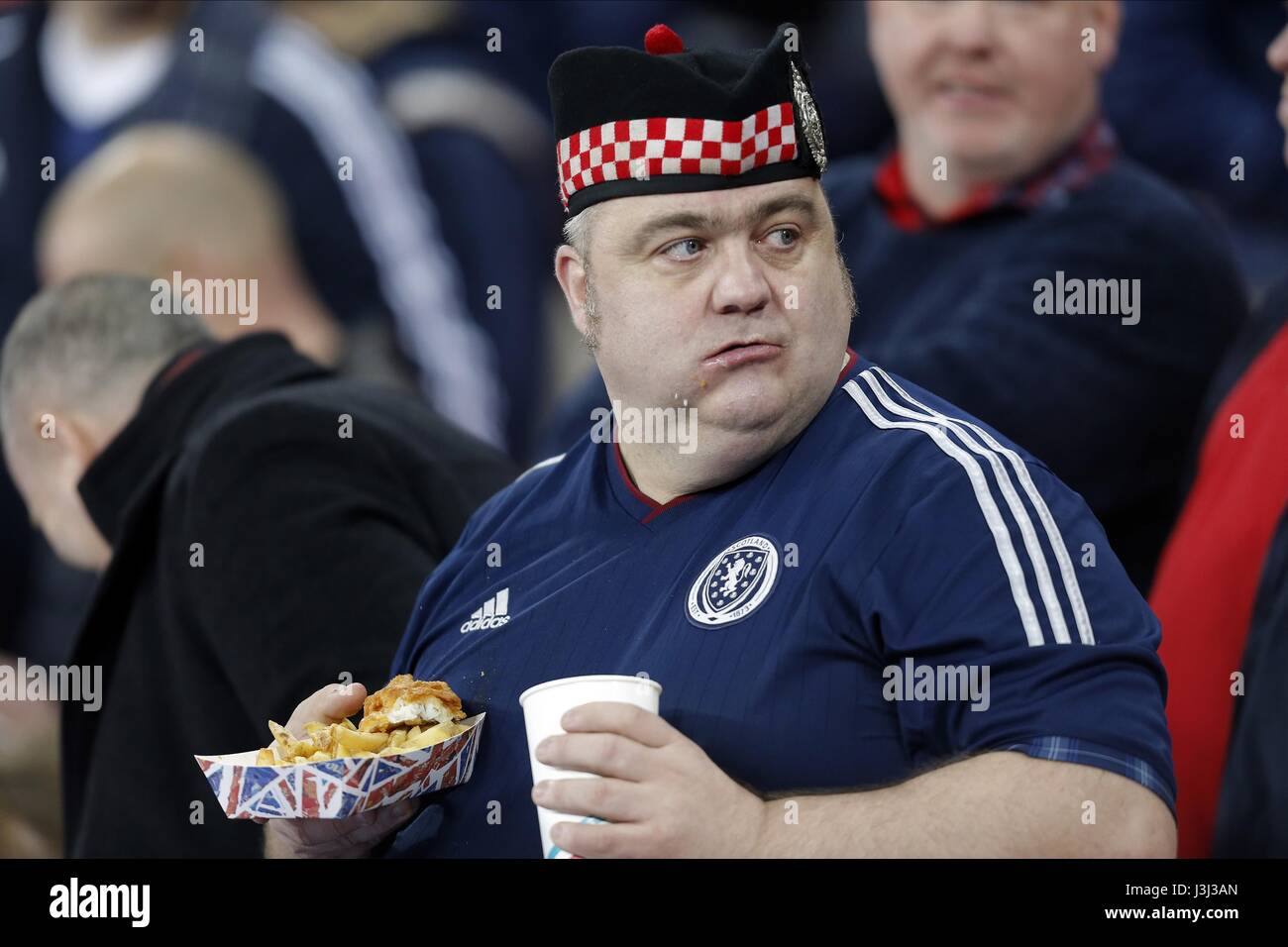 SCOTLAND FAN ENGLAND V SCOTLAND ENGLAND V SCOTLAND WEMBLEY STADIUM ...