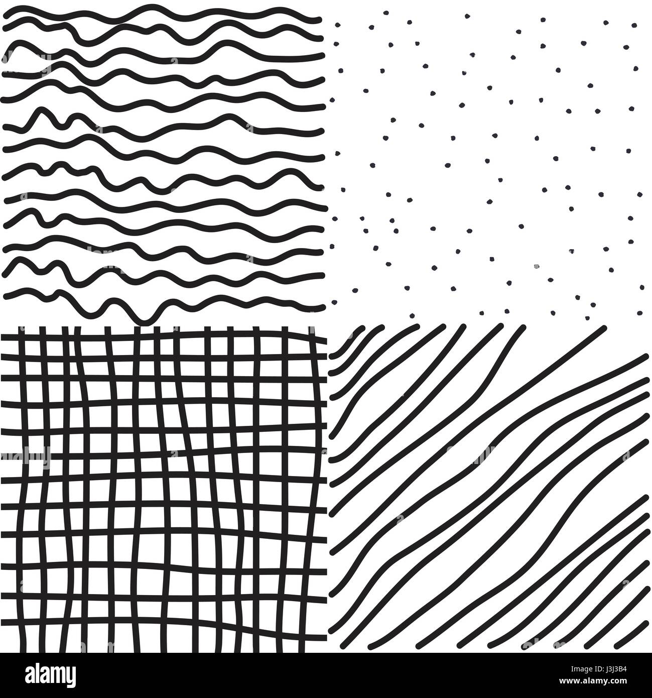 Set of seamless patterns Stock Vector Image & Art - Alamy