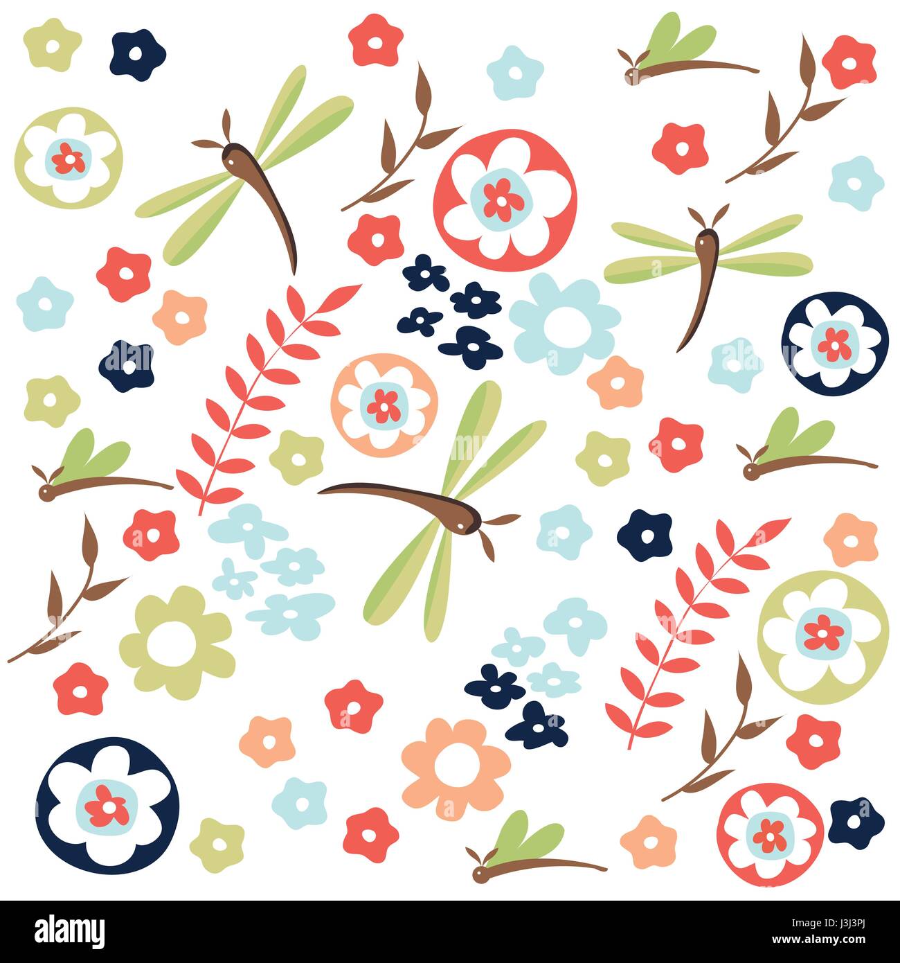 Digital wildlife patterns Stock Vector Images - Alamy