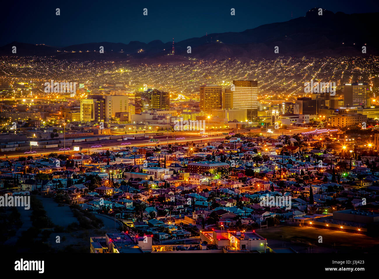 Street in el paso hi-res stock photography and images - Alamy