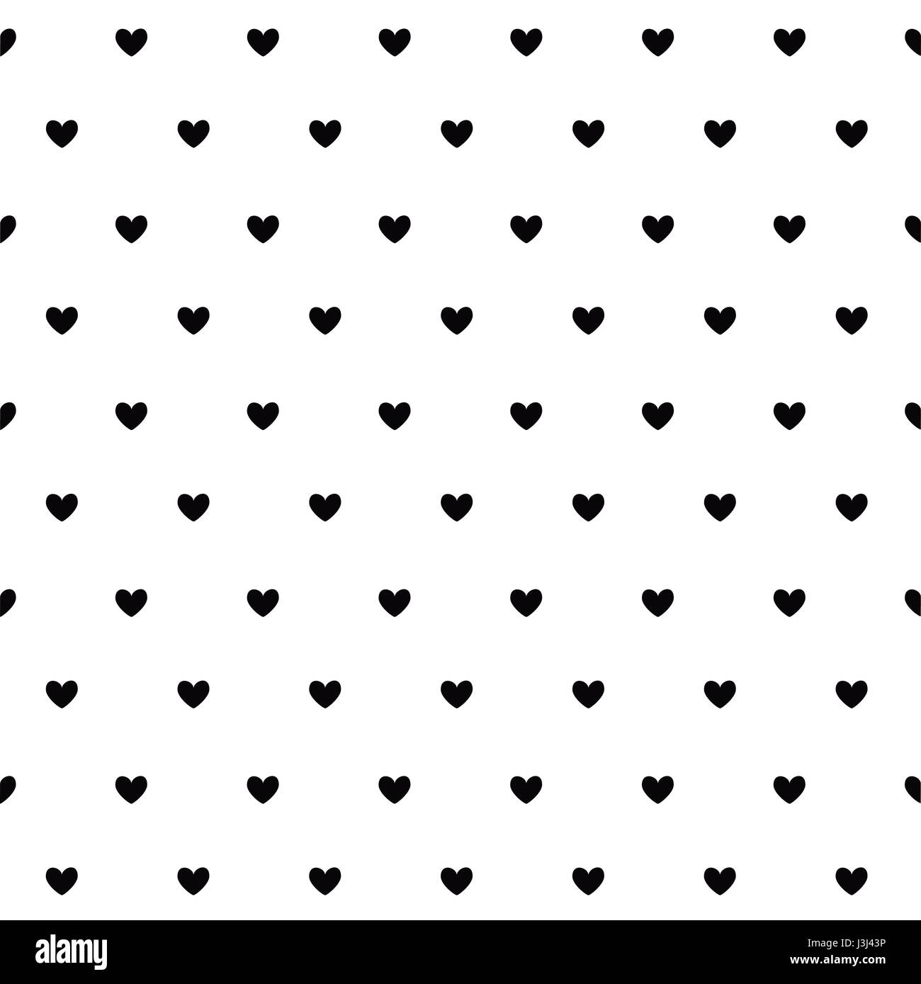 Romantic card line hearts Black and White Stock Photos & Images - Alamy