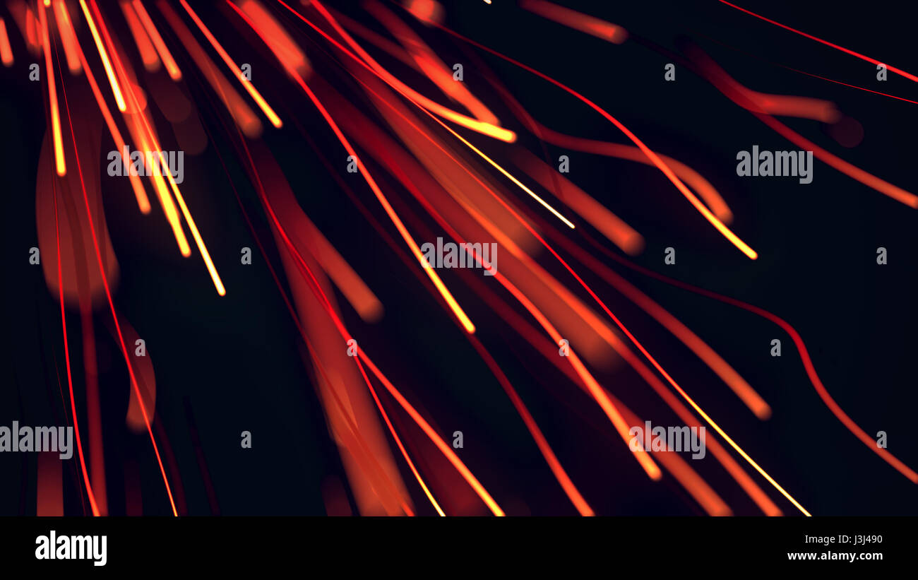 magic waved and glowing lines, abstract background Stock Photo - Alamy
