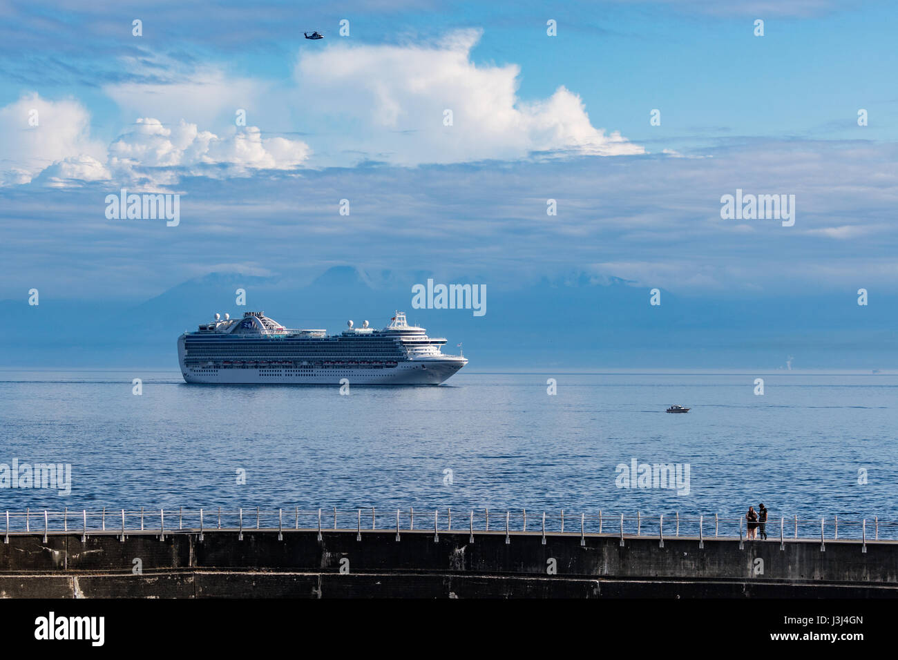 Ogden Point Breakwater in Victoria, BC Stock Photo - Alamy