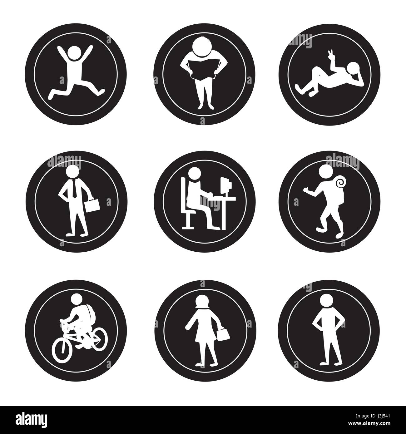 activities icons Stock Vector Image & Art - Alamy