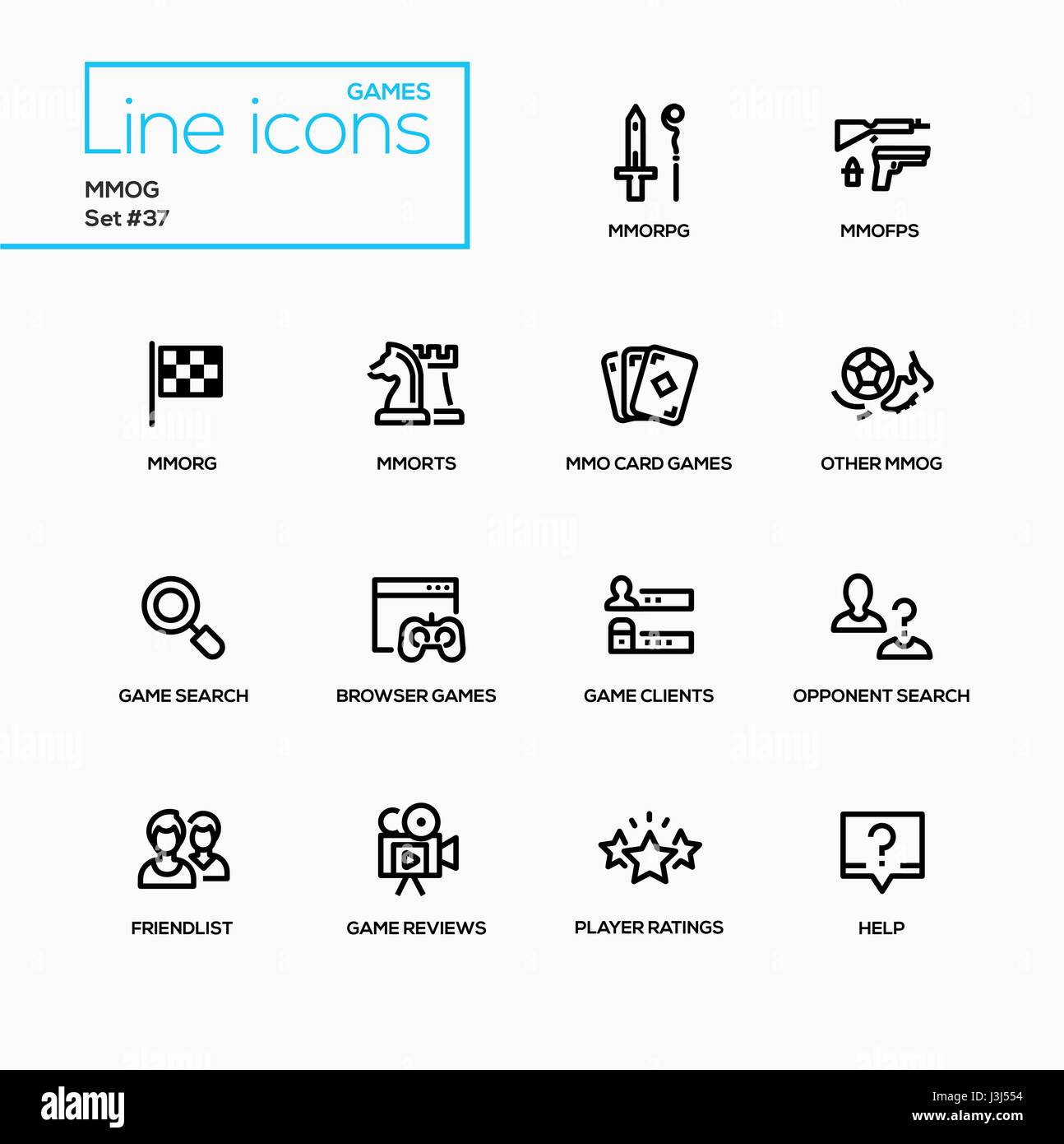 Line for review Stock Vector Images - Alamy