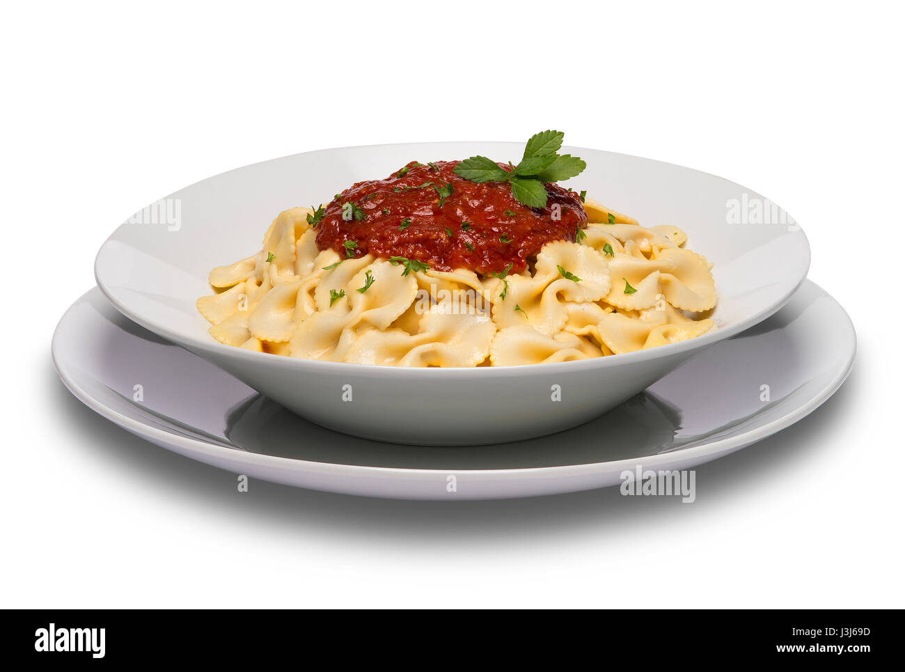 Pasta dish Cut Out Stock Images & Pictures - Alamy