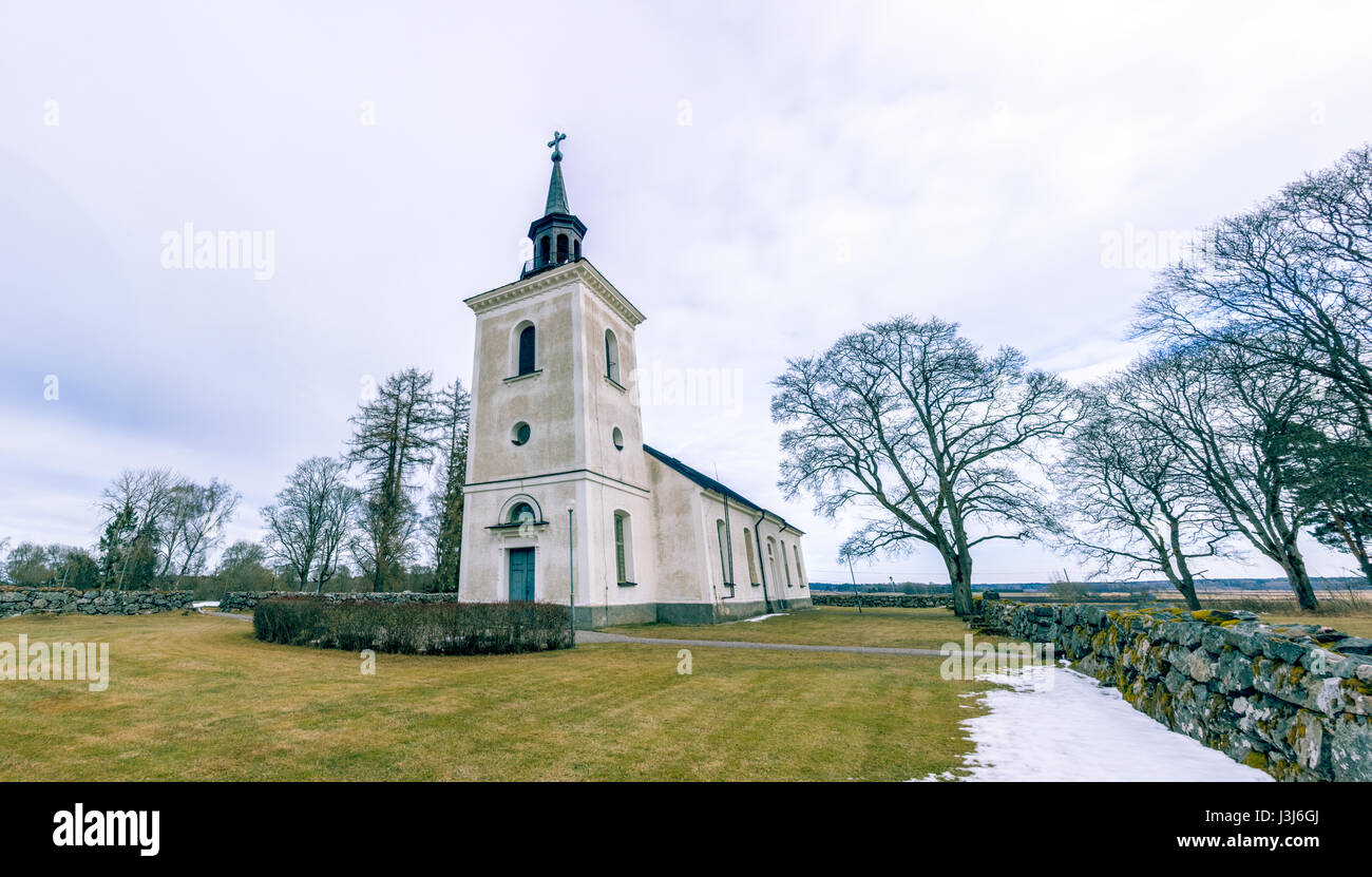Up country church Stock Photo - Alamy