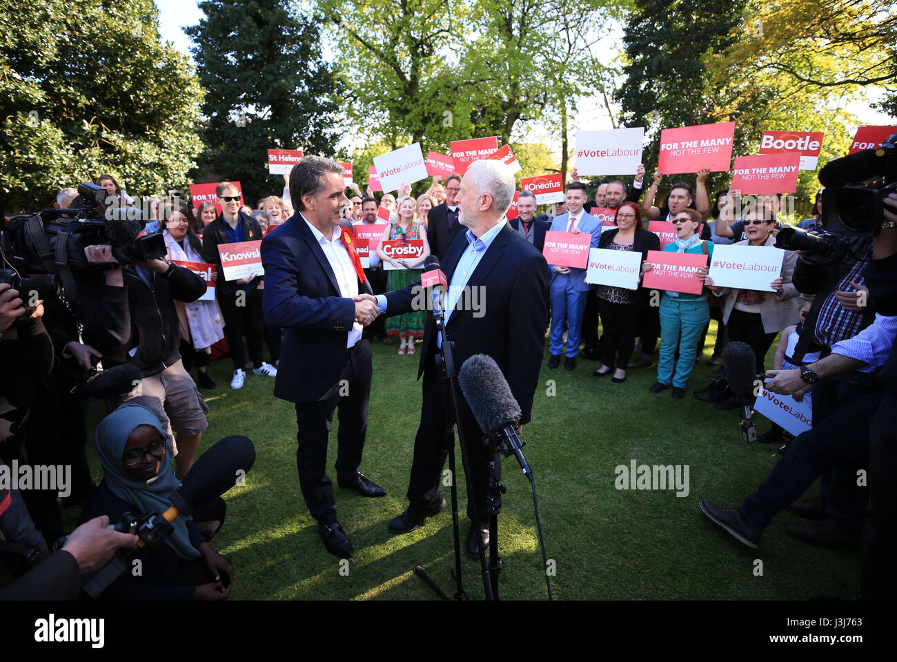 After was elected as the liverpool city region metro mayor hi-res stock ...