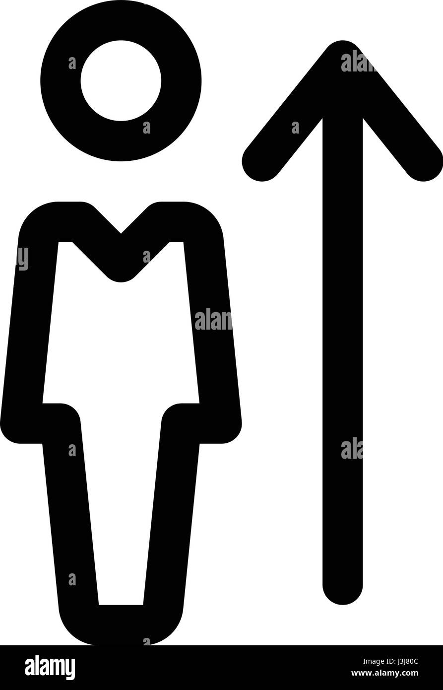 Arrow promotion Black and White Stock Photos & Images - Alamy