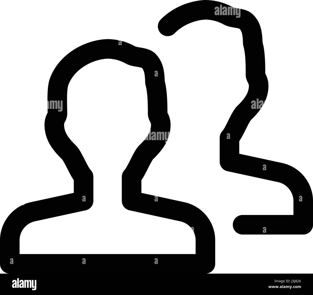 man lead man Stock Vector Image & Art - Alamy