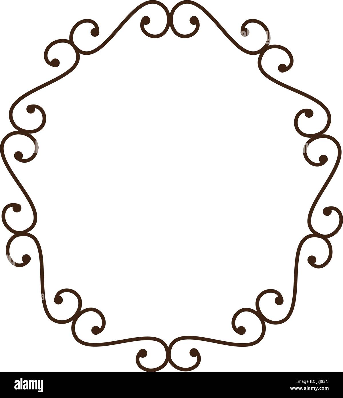 vintage frame icon Stock Vector Image & Art - Alamy