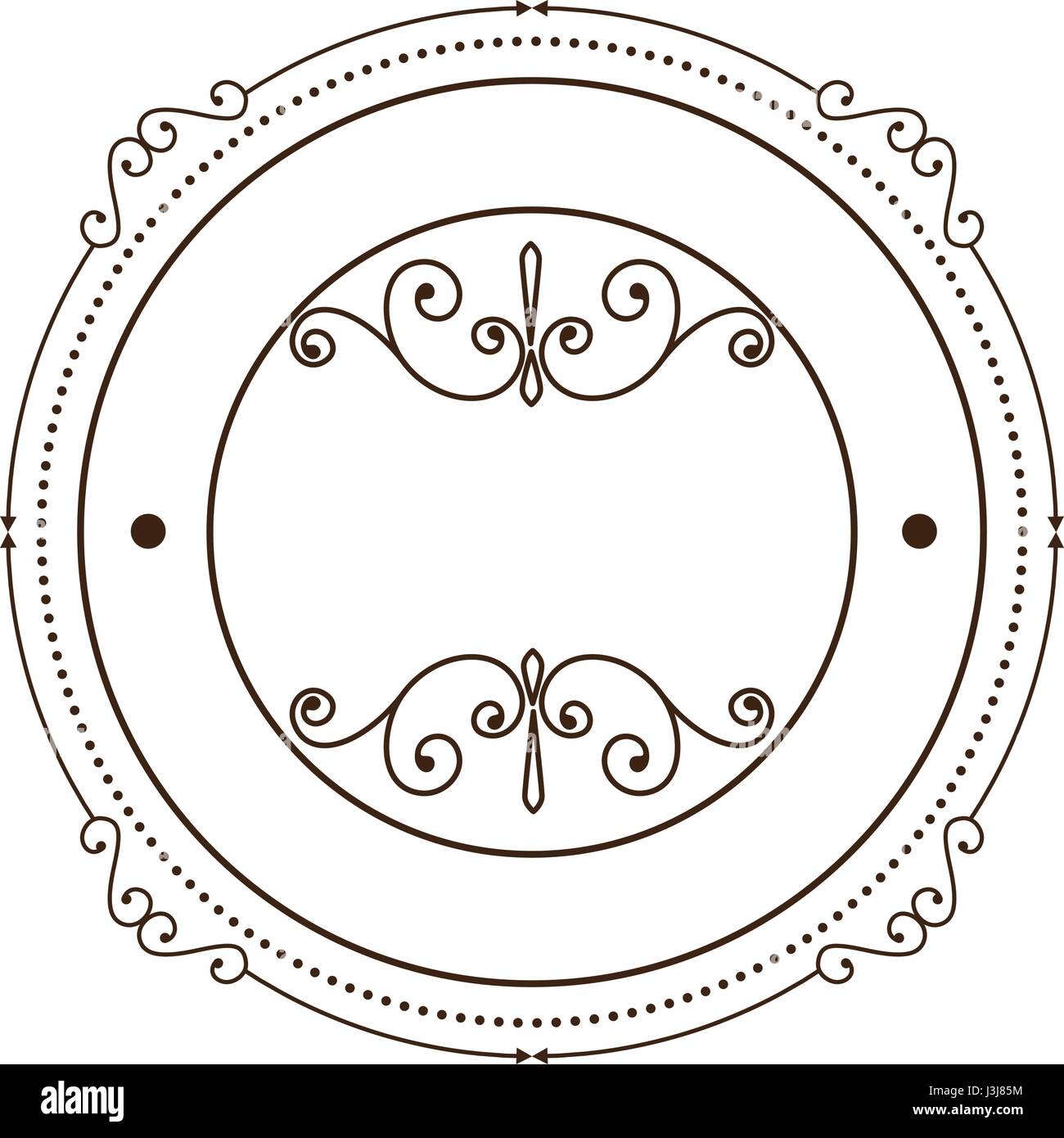 vintage frame icon Stock Vector Image & Art - Alamy