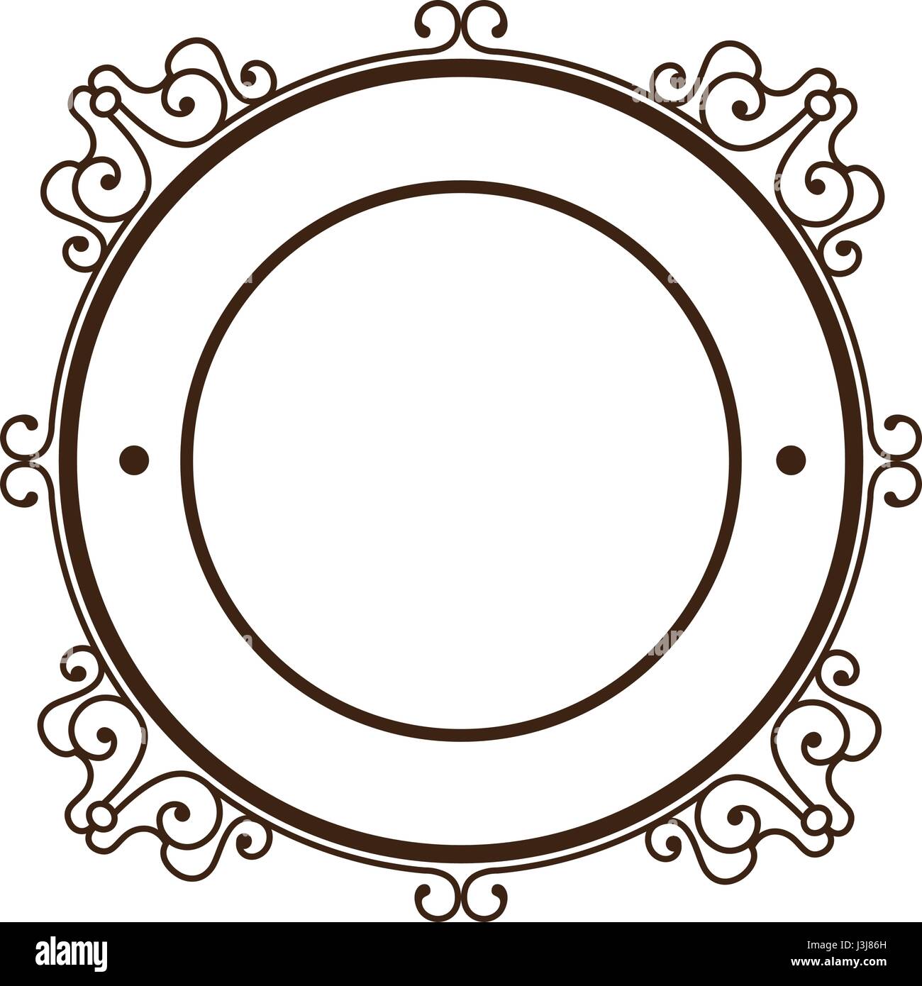 vintage frame icon Stock Vector Image & Art - Alamy