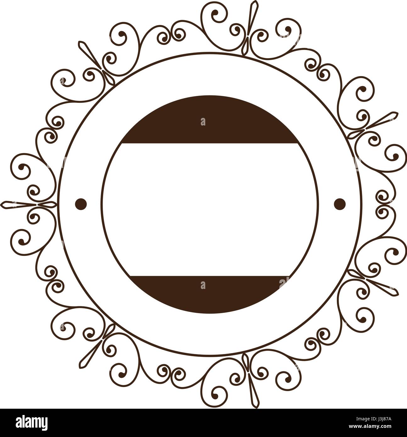 vintage frame icon Stock Vector Image & Art - Alamy