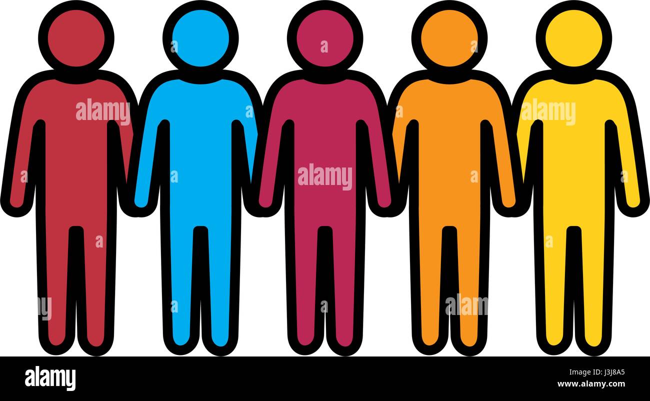 Teamwork pictogram symbol Stock Vector Image & Art - Alamy