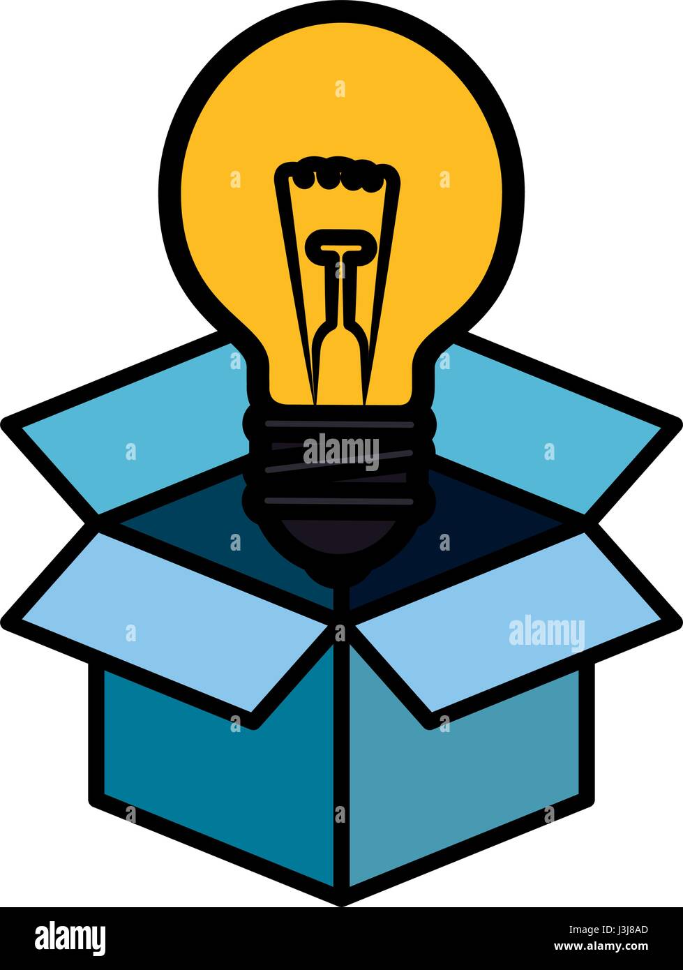 Big idea bulb symbol Stock Vector Image & Art - Alamy