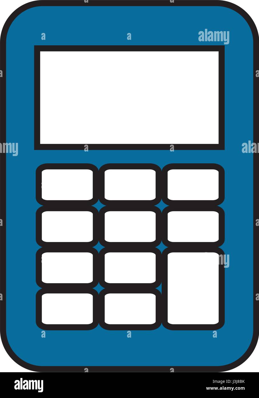 Calculator math device Stock Vector Image & Art - Alamy