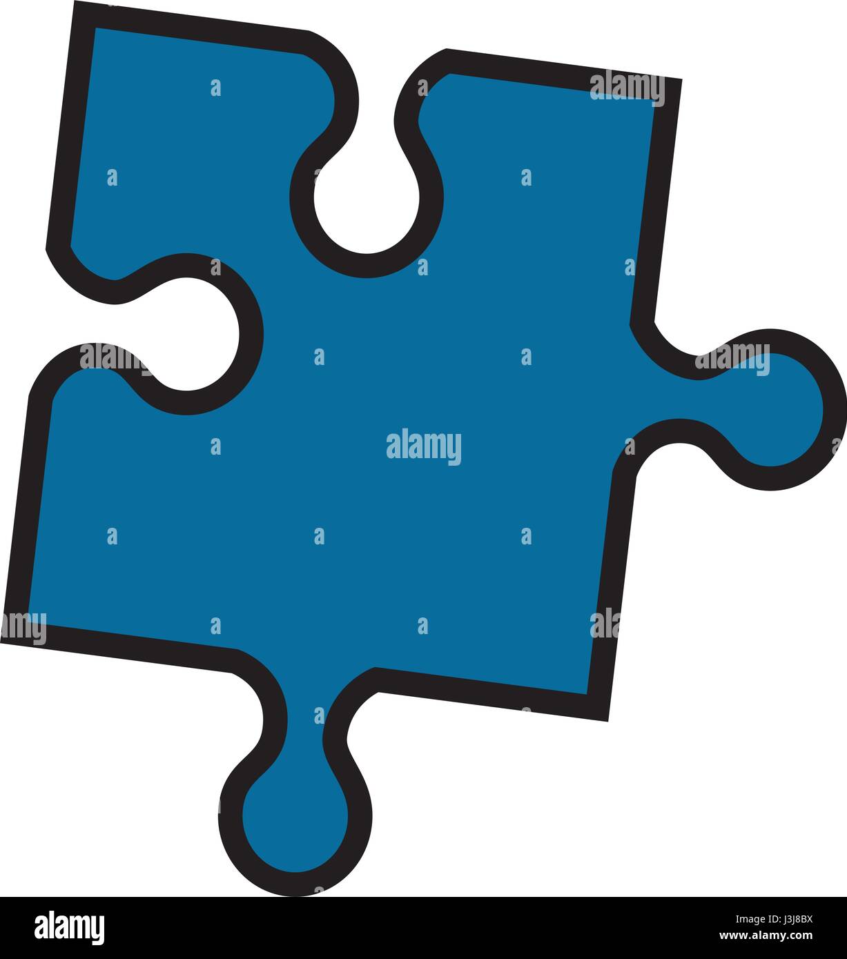 Puzzle piece symbol Stock Vector Image & Art - Alamy