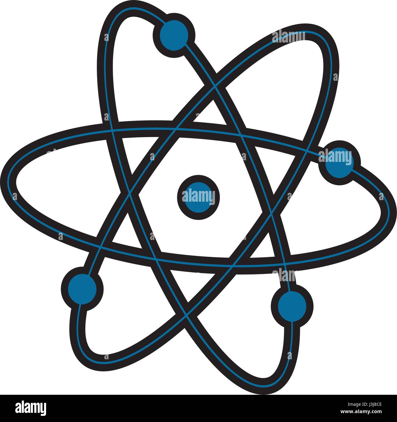 Nuclear fusion cell Stock Vector Images - Alamy