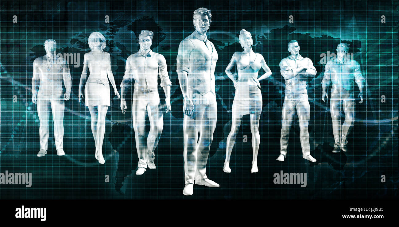 Global Business Team Standing Together Prepared Concept Stock Photo - Alamy