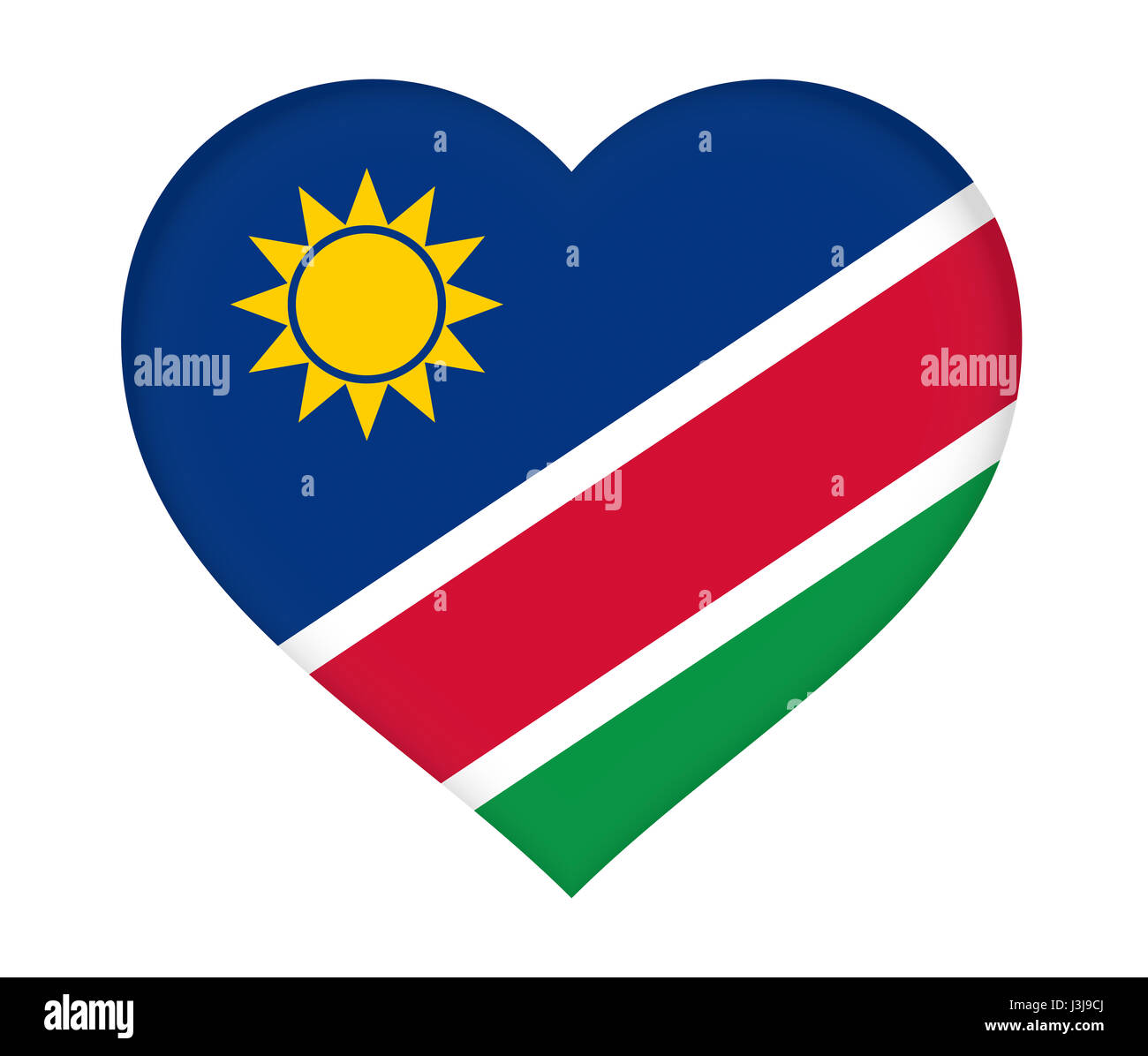 Namibian official flag hi-res stock photography and images - Alamy