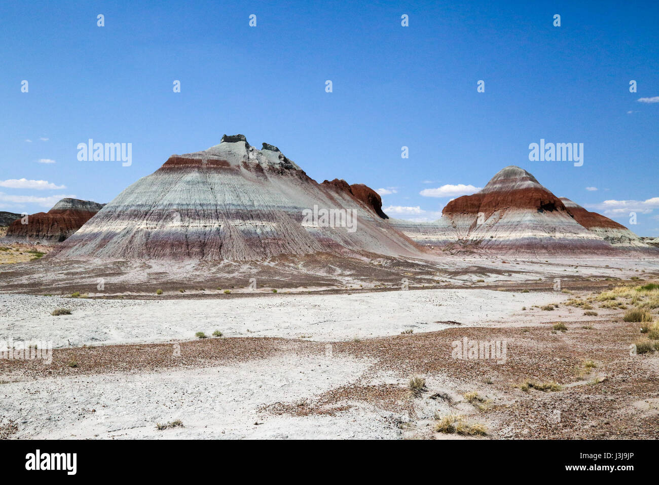 Tee Pee Mounds in the Painted Desert of Arizona Stock Photo - Alamy