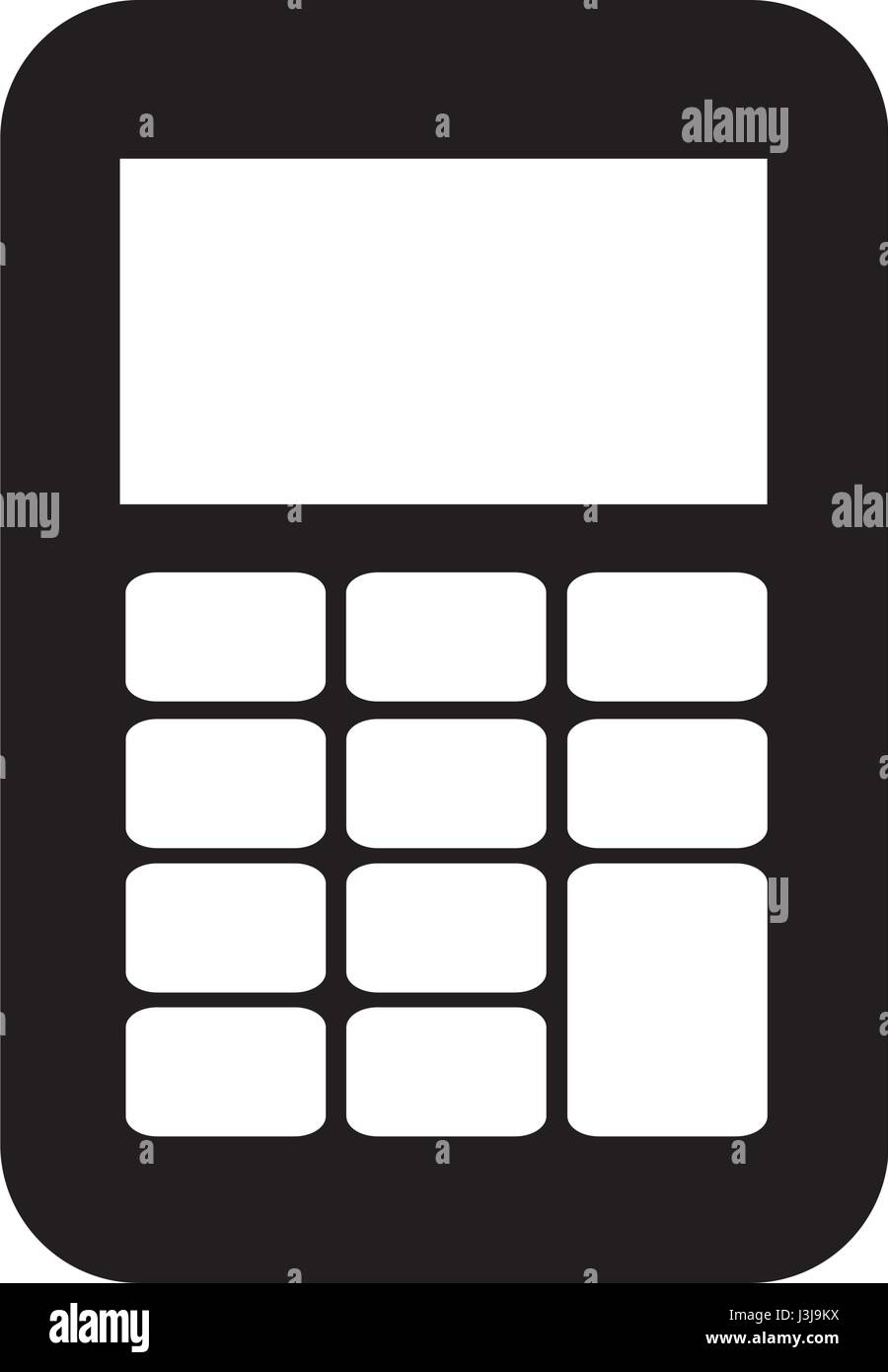 Calculator math device Stock Vector Image & Art - Alamy