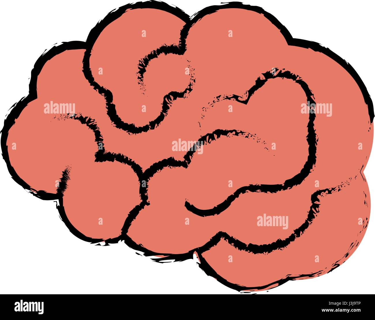 Human brain symbol Stock Vector Image & Art - Alamy