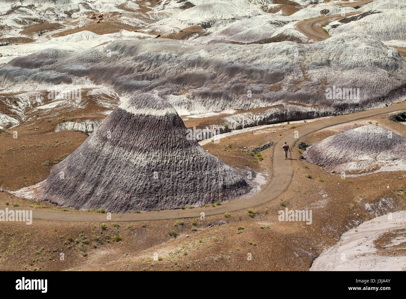 TeePee Mound in the Painted Desert of Arizona Stock Photo - Alamy