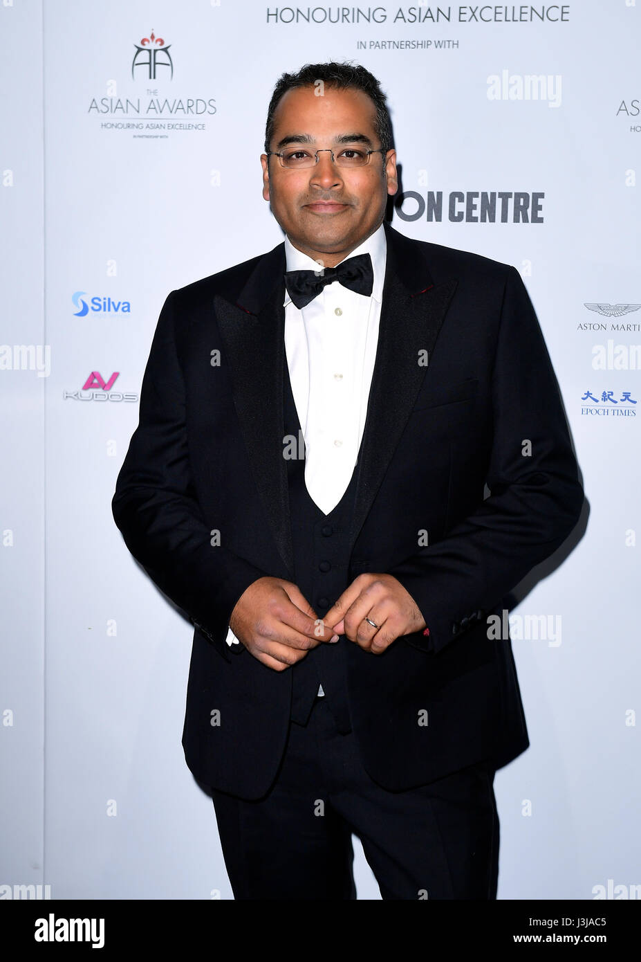 Krishnan Guru-Murthy attending the 7th annual Asian Awards at the ...