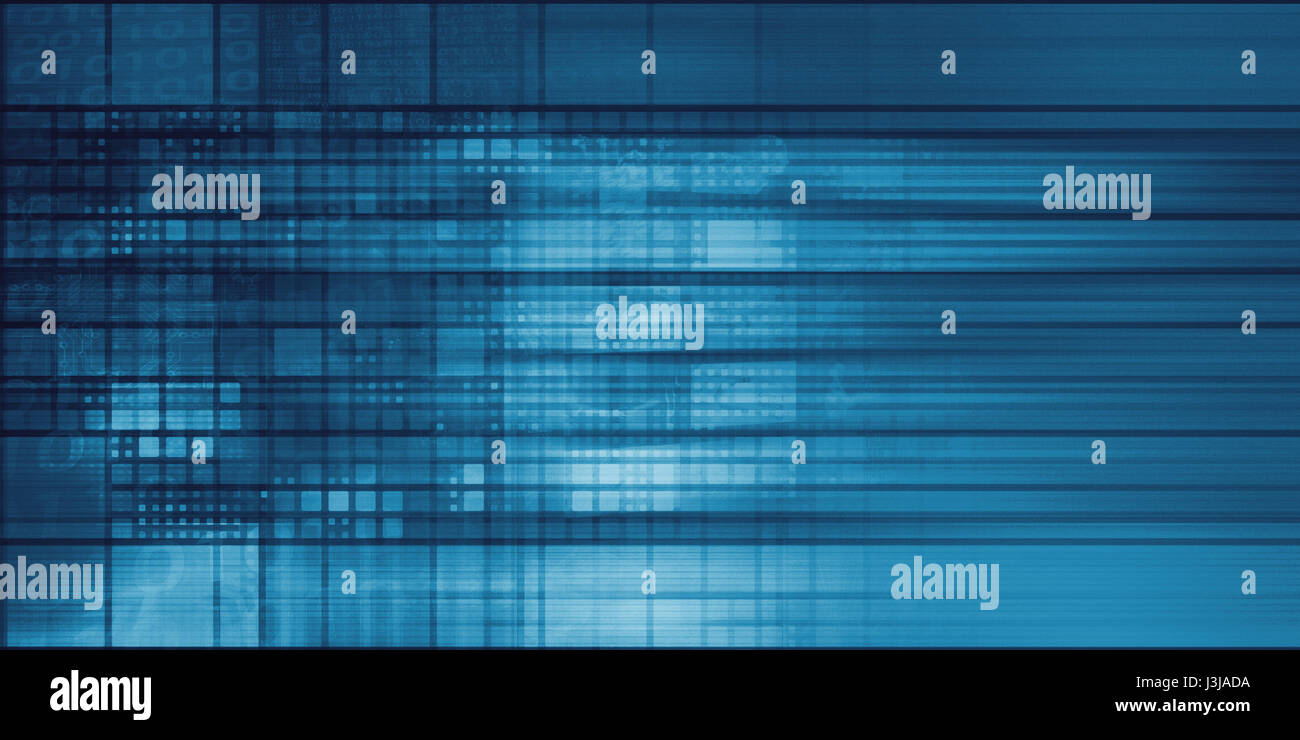 Technology Mosaic Background as a Tech Concept Art Stock Photo - Alamy