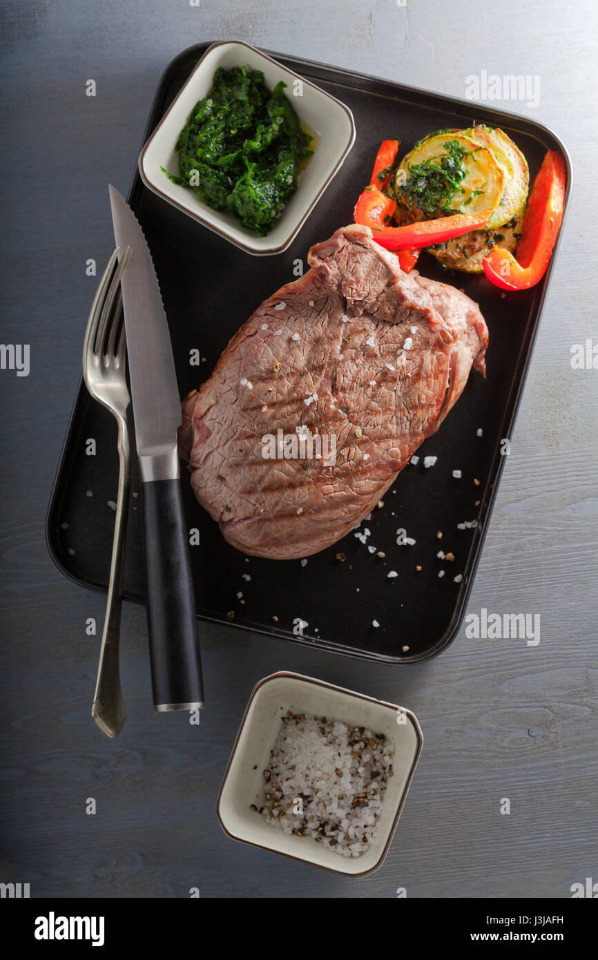 Roast Beef dinner Stock Photo - Alamy