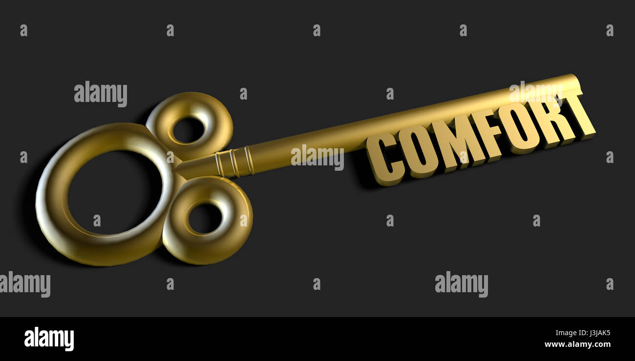 Key To Your Comfort as a Concept Stock Photo - Alamy