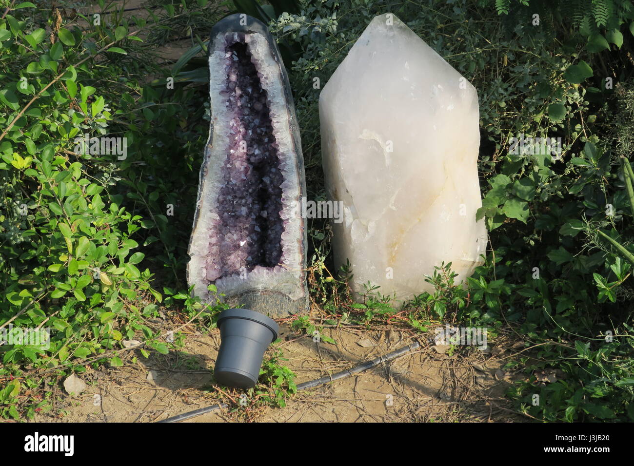 Al Noor island in Khalid lagoon, Sharjah, Dubai. 300 milion years old ...