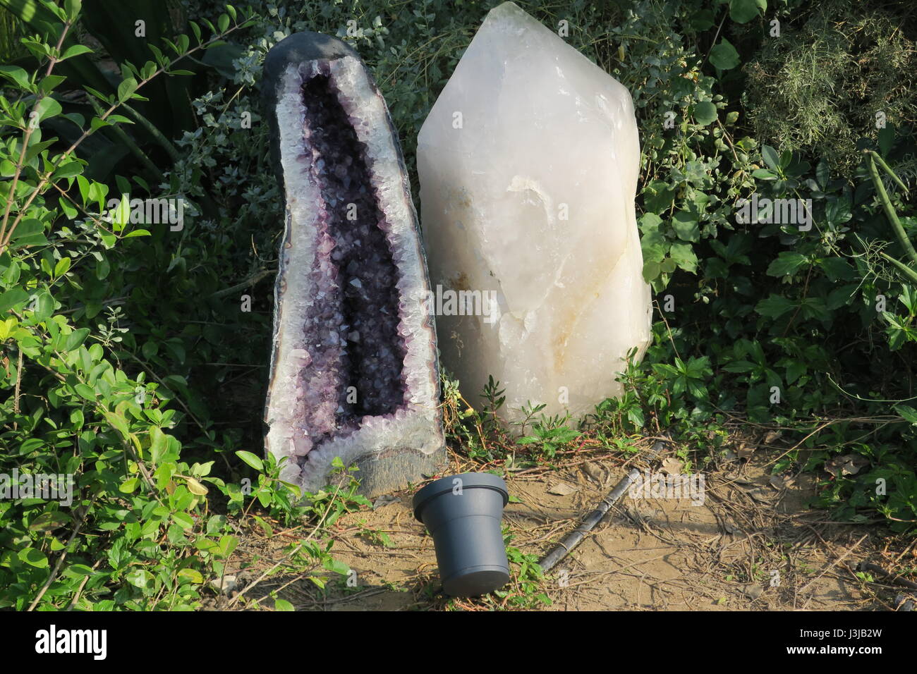 Al Noor island in Khalid lagoon, Sharjah, Dubai. 300 milion years old ...