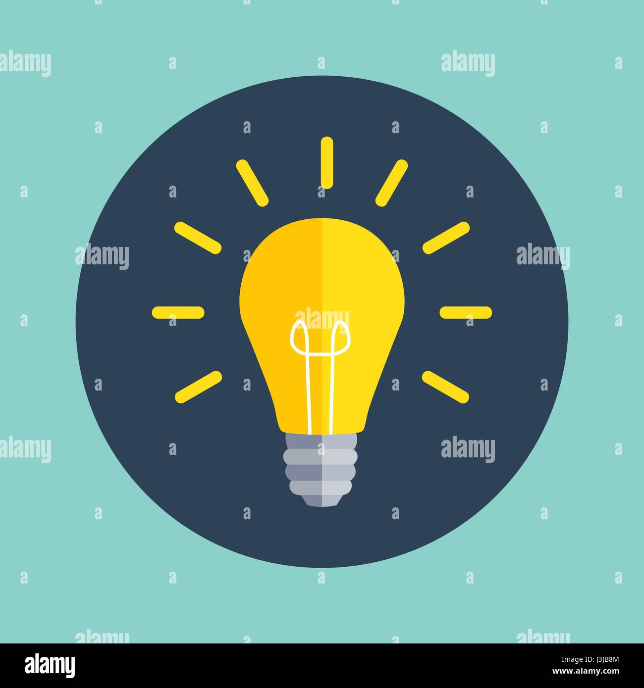 Idea bulb Stock Vector Images - Alamy