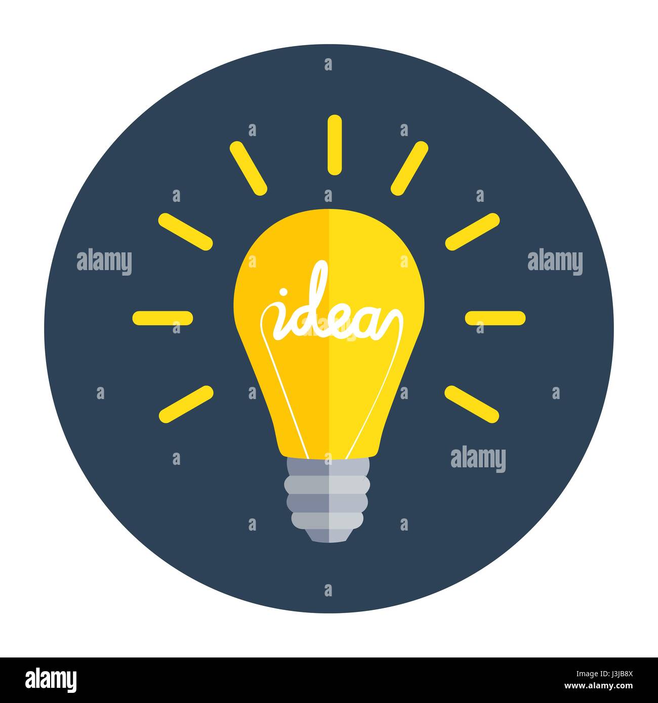 Idea bulb Cut Out Stock Images & Pictures - Alamy