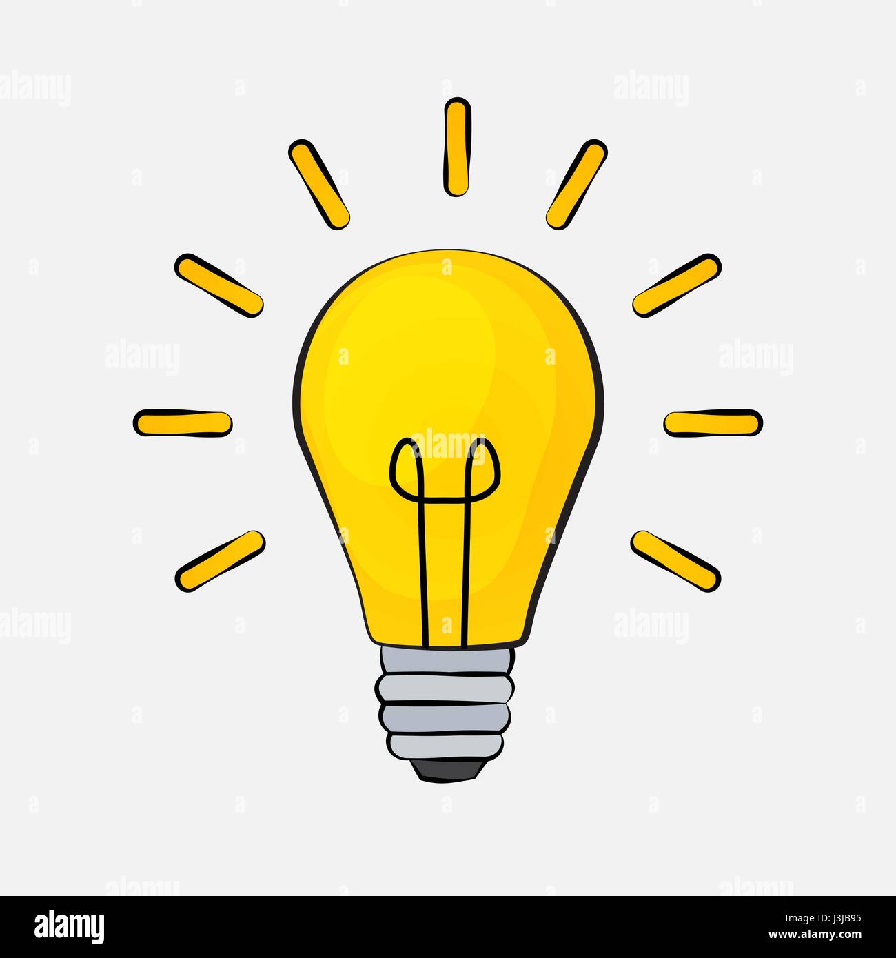 Idea bulb Stock Vector Images - Alamy