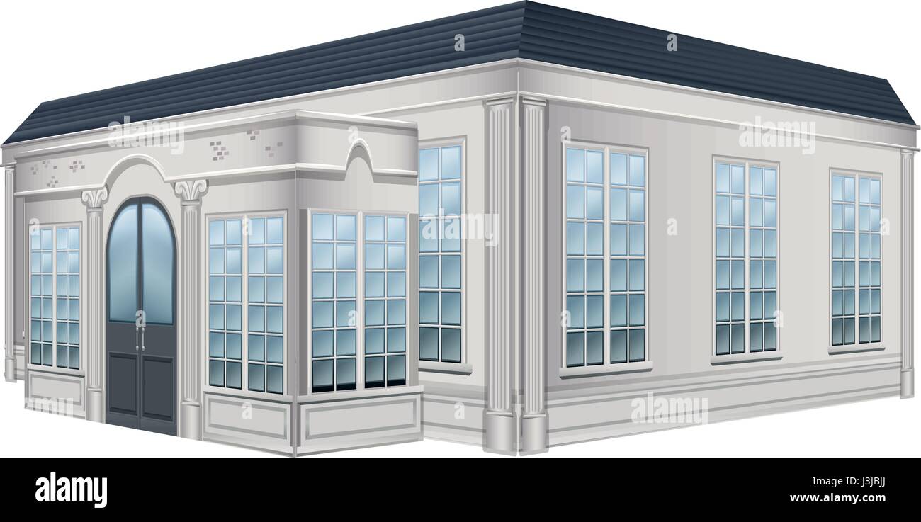 Building art museum in Stock Vector Images - Alamy