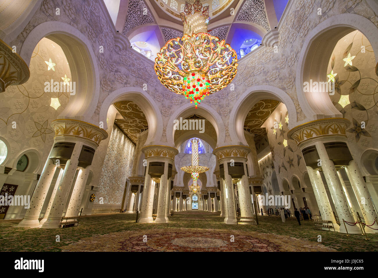 United Arab Emirates - - Grand Mosque Stock Photo - Alamy