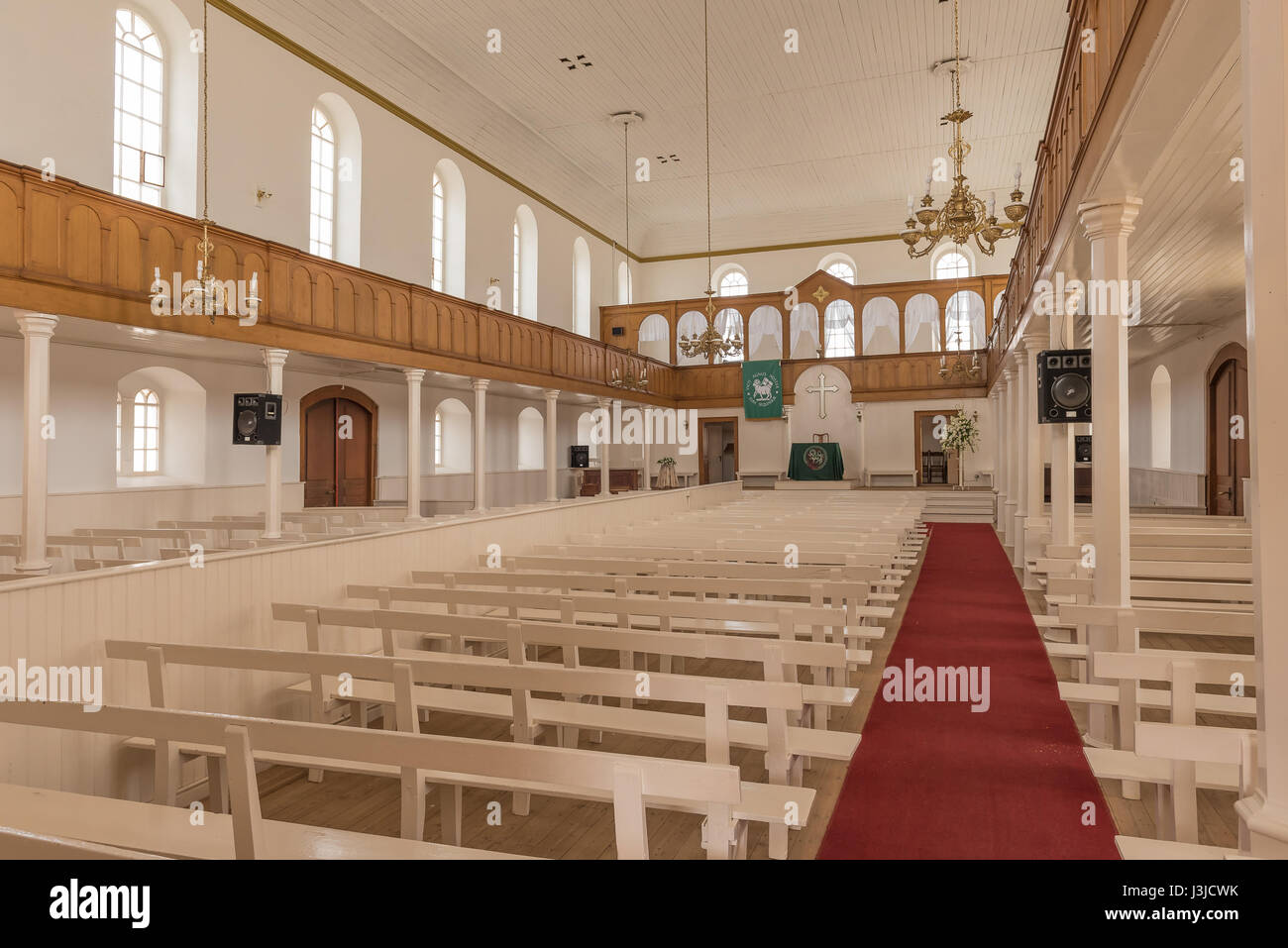 GENADENDAL, SOUTH AFRICA - MARCH 27, 2017: Inside of the historic ...